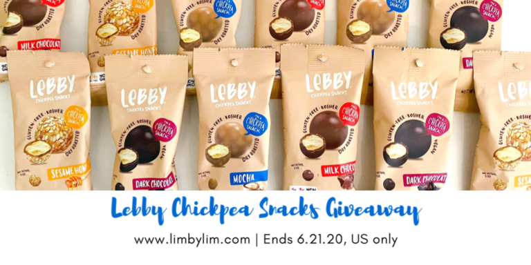 Let's Try Lebby Chickpea Snacks {Giveaway} - LimByLim