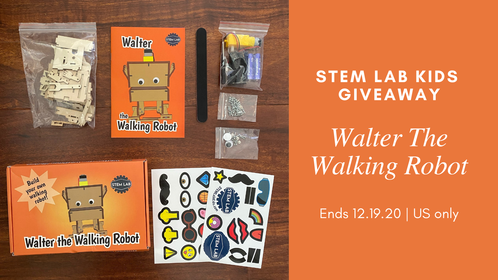 Develop STEM Skills With Walter The Walking Robot - LimByLim