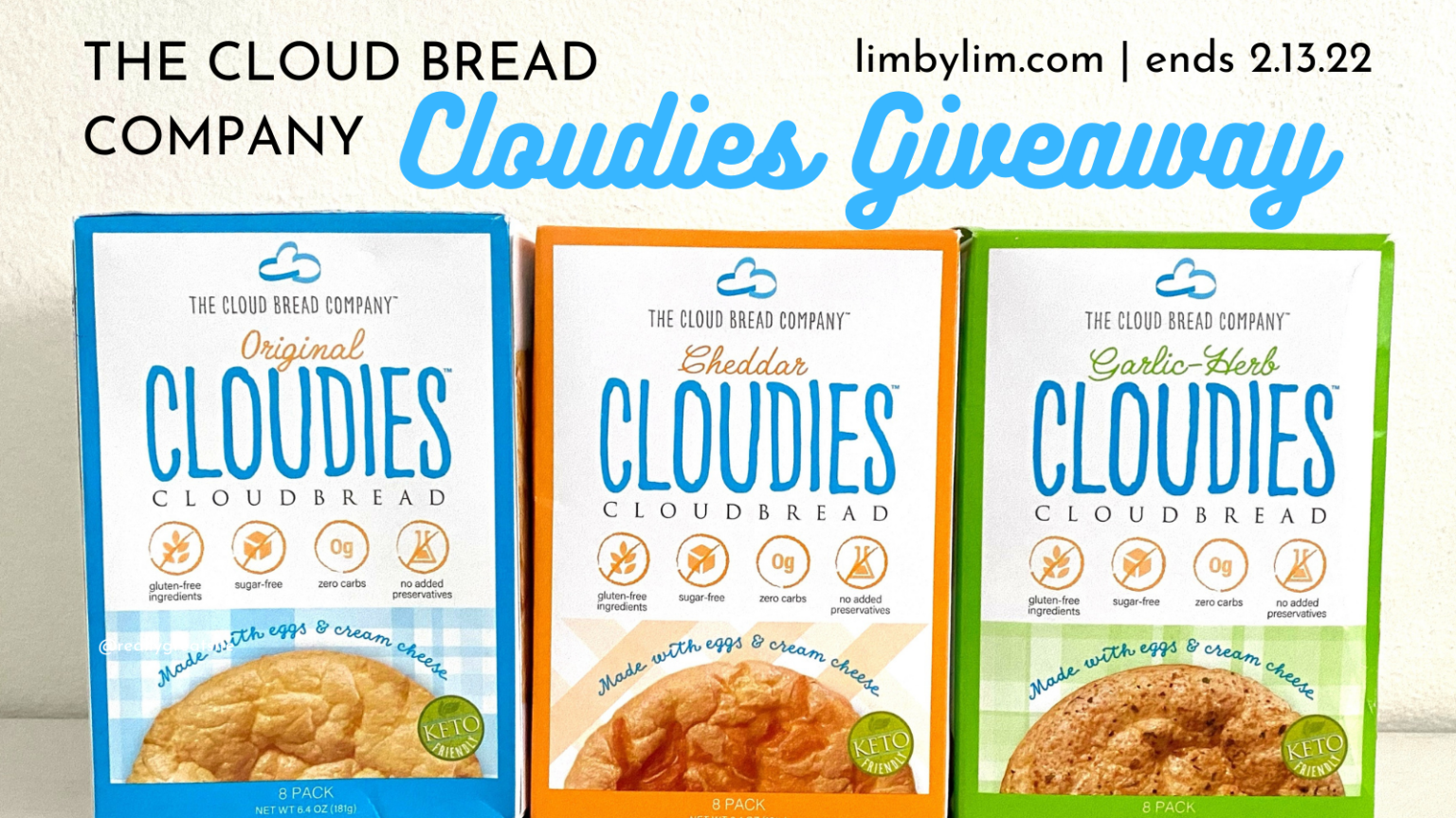 The Cloud Bread Company Cloudies Are Light As Air - LimByLim